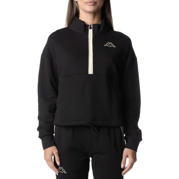 Kappa | Jackets & Coats | Kappa Half Zip Crop Logo Enami Track ...